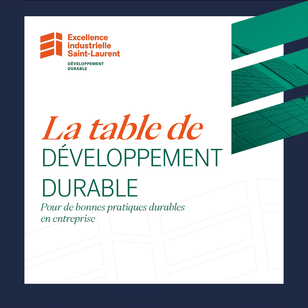 Table développement durable : Numérique responsable